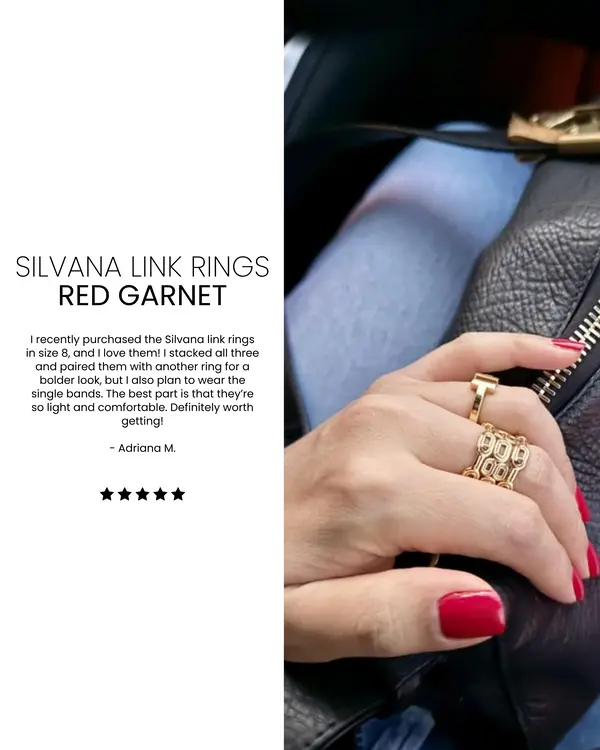 SOPHIE BLAKE Silvana Ring Stack