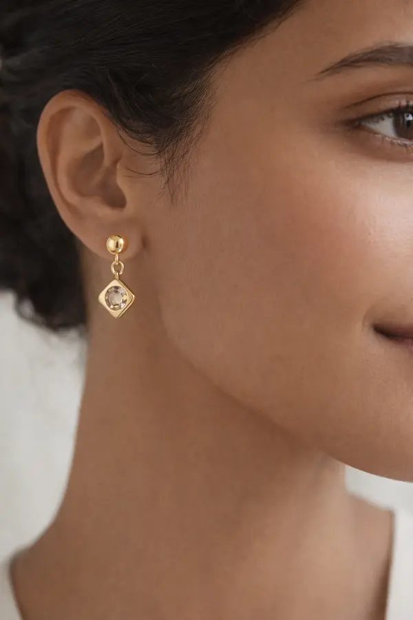 SOPHIE BLAKE Lela Drop Earrings - Gold