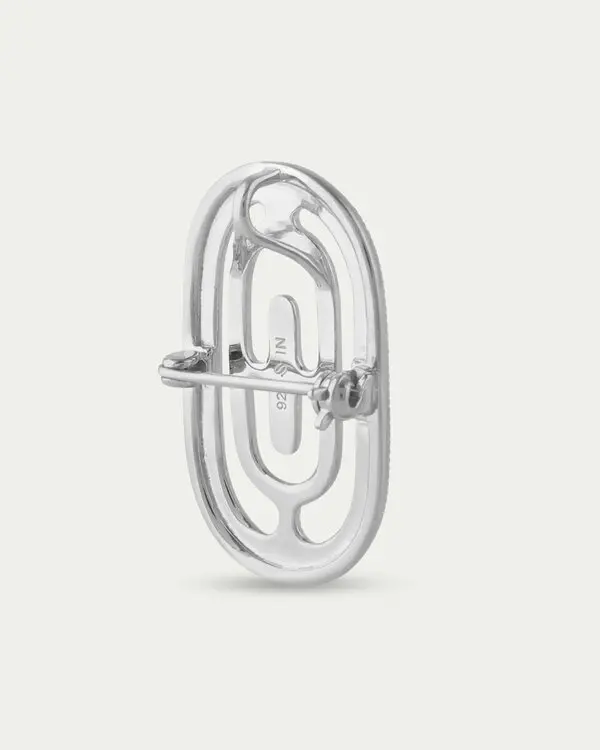 SOPHIE BLAKE Large Eva Brooch/pendant - Silver