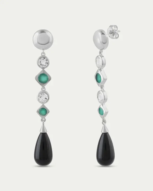 SOPHIE BLAKE Carmen Deco Drop Earrings