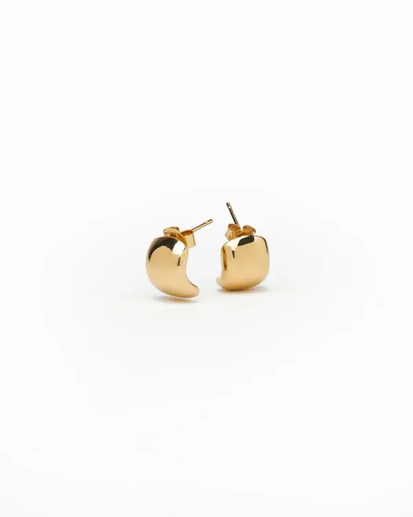 SOPHIE BLAKE Mollie Half Hoop Earrings - Gold