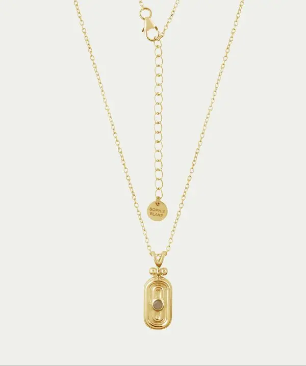 SOPHIE BLAKE Louis Opal Pendant Necklace - Gold