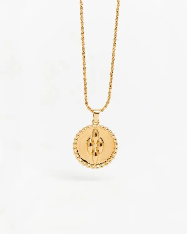 SOPHIE BLAKE Marta Medallion Pendant Necklace - Gold