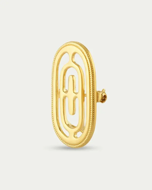 SOPHIE BLAKE Large Eva Brooch/pendant - Gold