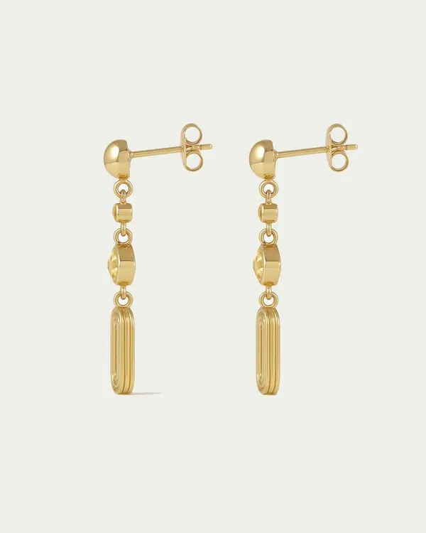 SOPHIE BLAKE Louis Deco Drop Earrings