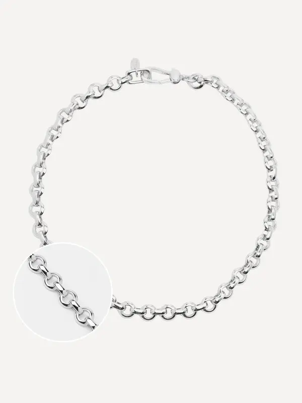 SOPHIE BLAKE Noah Rollo Chain Necklace - Silver