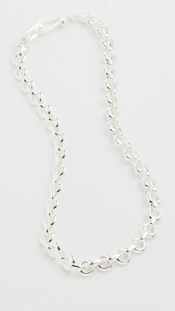 SOPHIE BLAKE Noah Rollo Chain Necklace - Silver