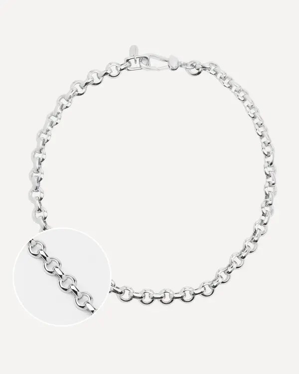 SOPHIE BLAKE Noah Rollo Chain Necklace - Silver