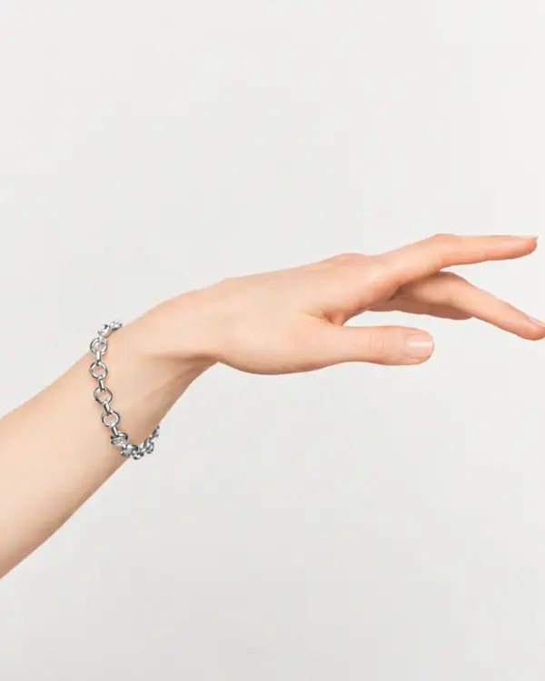 SOPHIE BLAKE Noah Link Bracelet - Silver