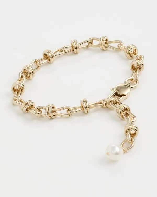 SOPHIE BLAKE Tyla Love Knot Bracelet - Gold