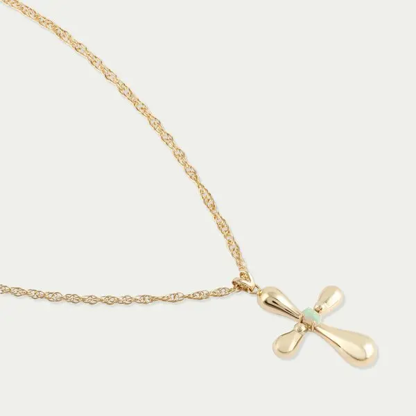 SOPHIE BLAKE Helen Cross Necklace - Gold