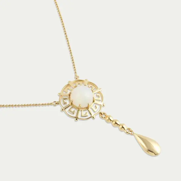 SOPHIE BLAKE Xenia Opal Pendant Necklace - 14kgold
