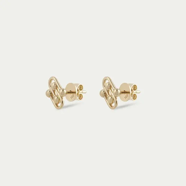 SOPHIE BLAKE Petite Damia Stud Earrings - 14kgold