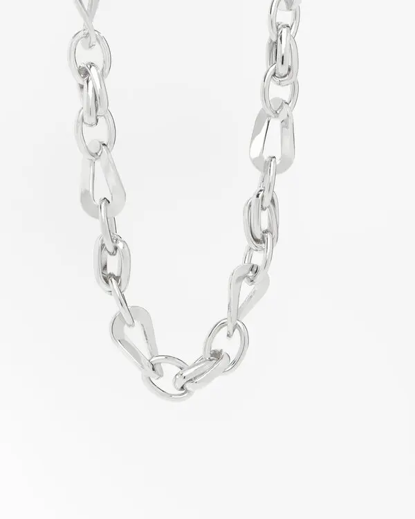 SOPHIE BLAKE Martina Link Necklace - Silver