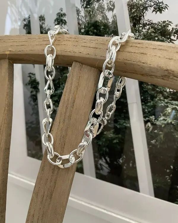 SOPHIE BLAKE Martina Link Necklace - Silver