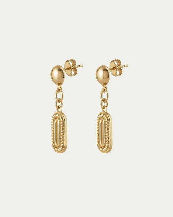 SOPHIE BLAKE Greta Drop Earrings - Gold