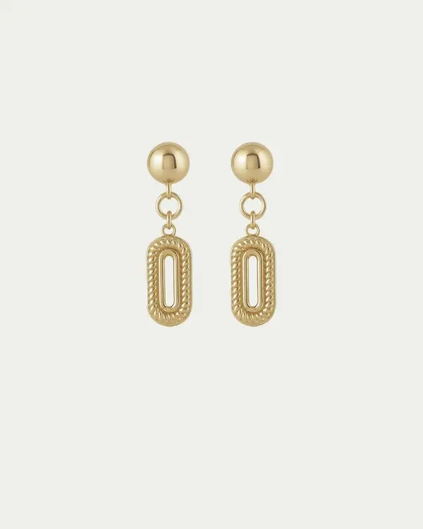 SOPHIE BLAKE Greta Drop Earrings - Gold