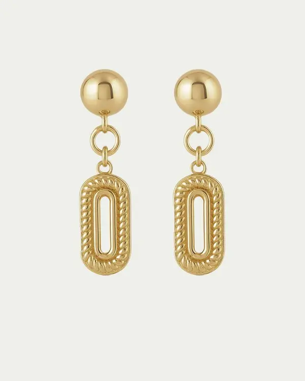 SOPHIE BLAKE Greta Drop Earrings - Gold