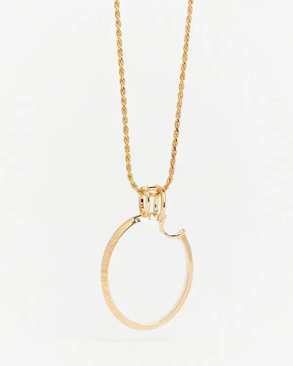SOPHIE BLAKE Rumor See Through Pendant - Gold