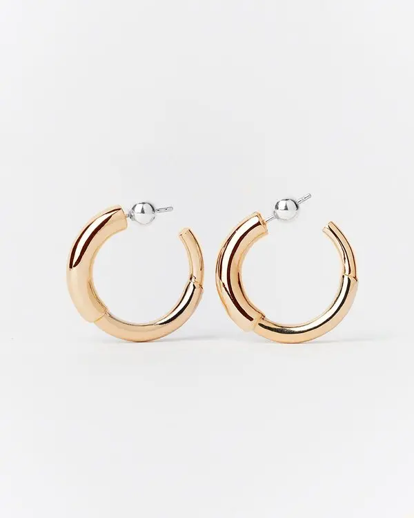 SOPHIE BLAKE Small Maggie Hoop Earrings - Silver