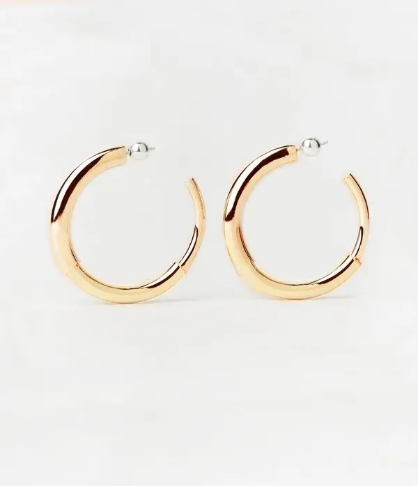 SOPHIE BLAKE Medium Maggie Hoop Earrings - Gold