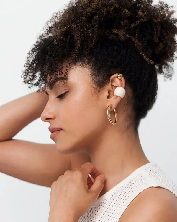 SOPHIE BLAKE Medium Maggie Hoop Earrings - Gold
