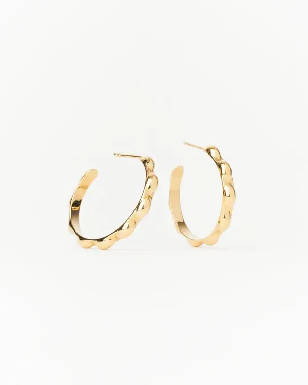 SOPHIE BLAKE Small Selena Hoop Earrings
