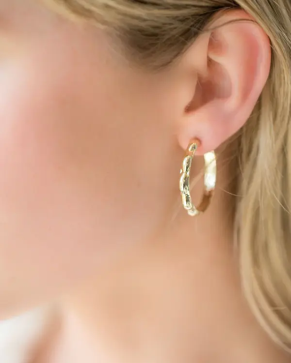 SOPHIE BLAKE Small Selena Hoop Earrings