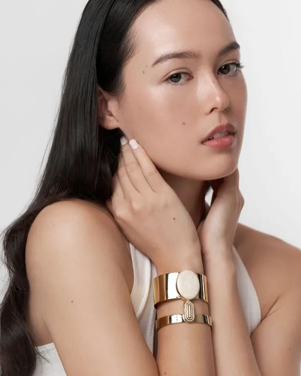 SOPHIE BLAKE Valeria Cuff With Pearl Enamel