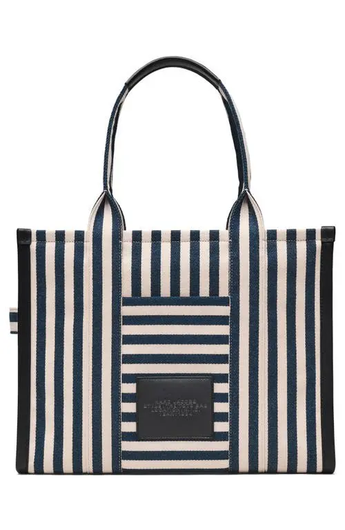 Marc Jacobs The Stripe Canvas Large Tote Bag