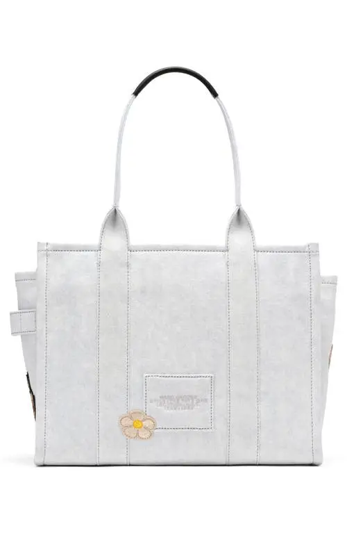 Marc Jacobs The Stripe Mesh Large Tote Bag - Light Wash