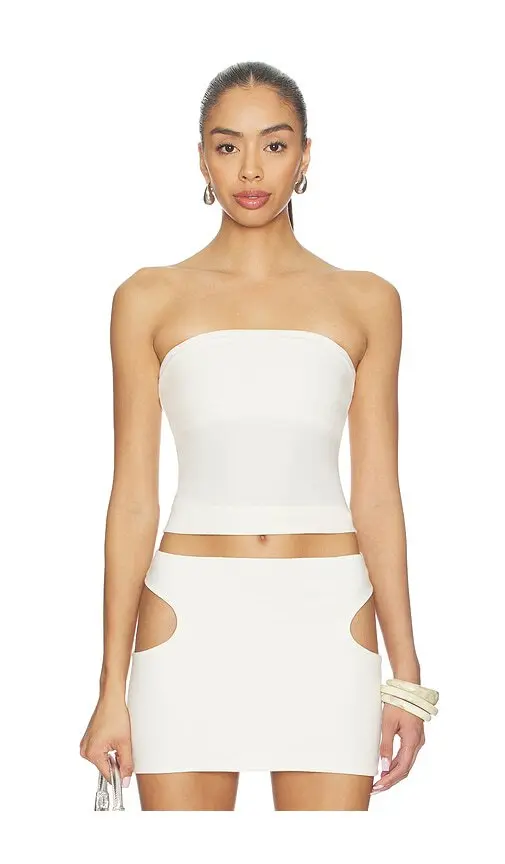 SKIMS Cotton Jersey Tube Top - Marble