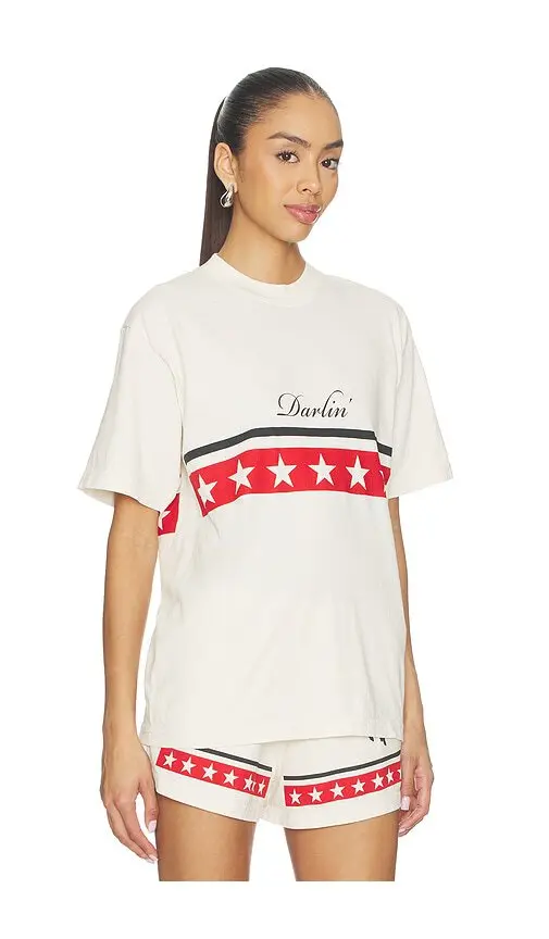 DARLIN Spangled Cotton T-shirt