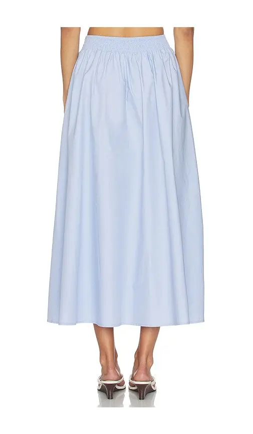 Susana Monaco Poplin Midi Skirt