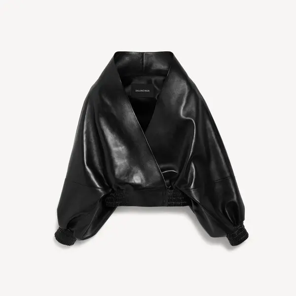 Balenciaga Wrap Jacket - Black