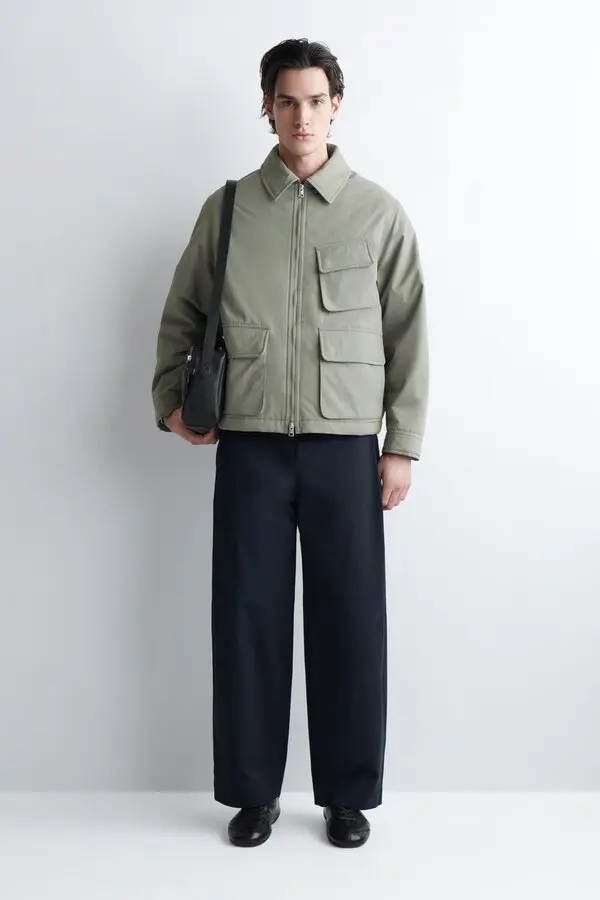 Cos Classic Leather Crossbody Bag