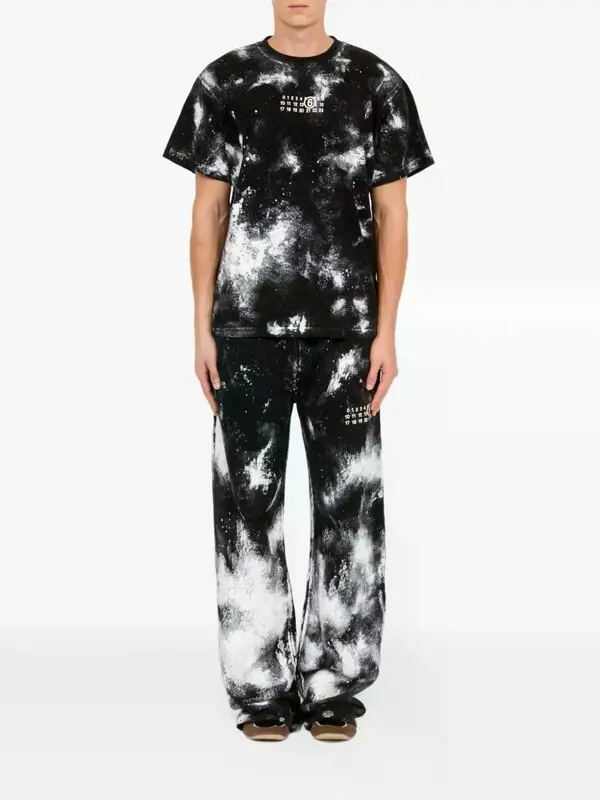 MAISON MARGIELA Graphic-print T-shirt - Black
