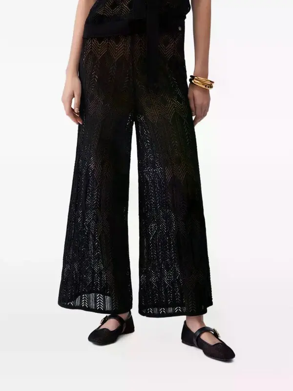Liu Jo Open-work Trousers