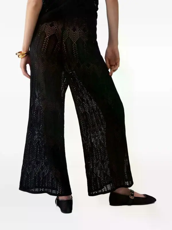 Liu Jo Open-work Trousers