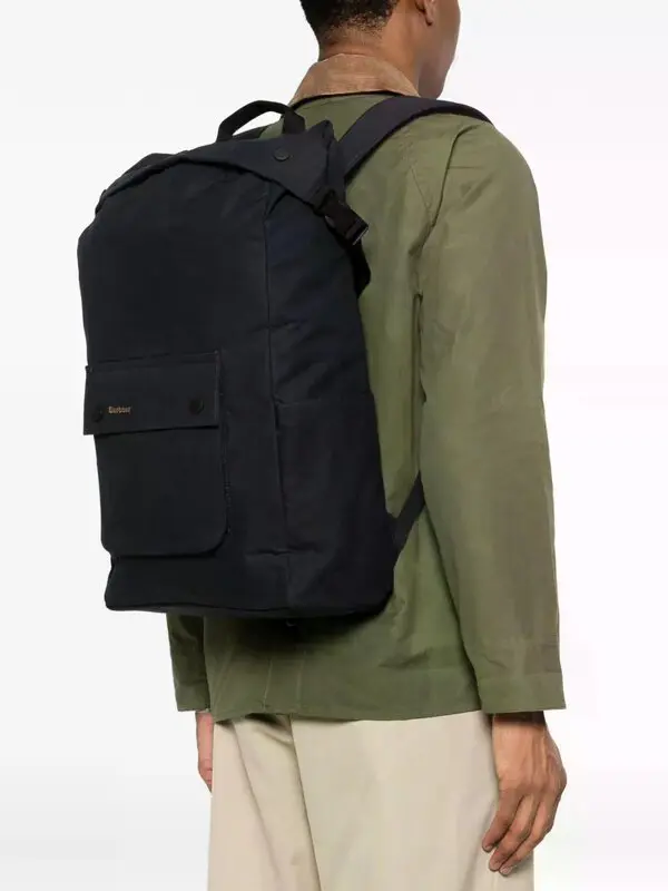 Barbour Foldover Backpack - Blue