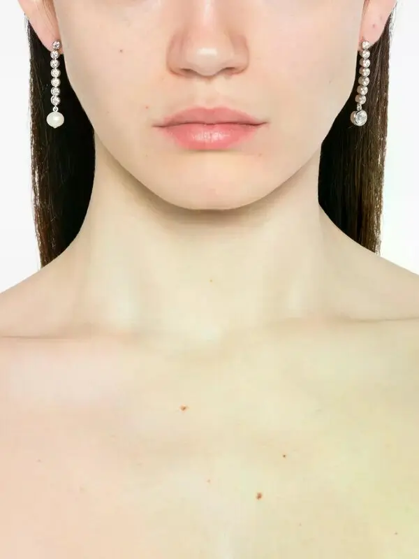 Completedworks Zirconia And Pearl Embellished Earrings