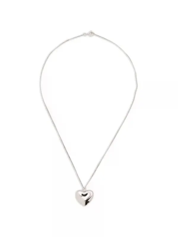 Completedworks Heart Pendant Necklace - Silver