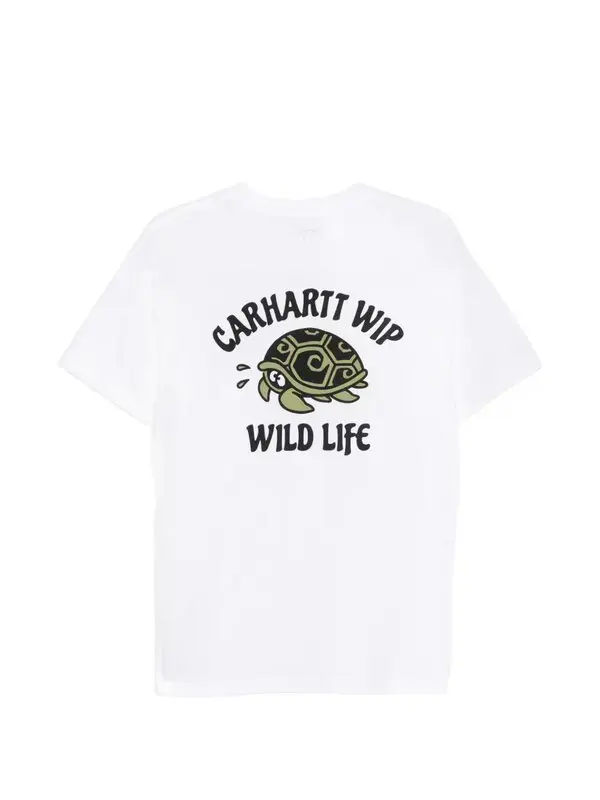 Carhartt Work In Progress S/s Wild Life Graphic-print T-shirt - White