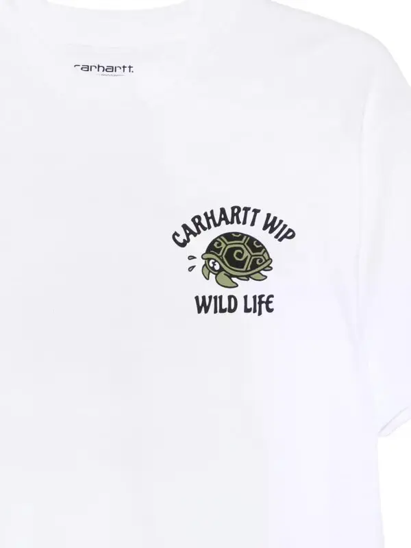 Carhartt Work In Progress S/s Wild Life Graphic-print T-shirt - White