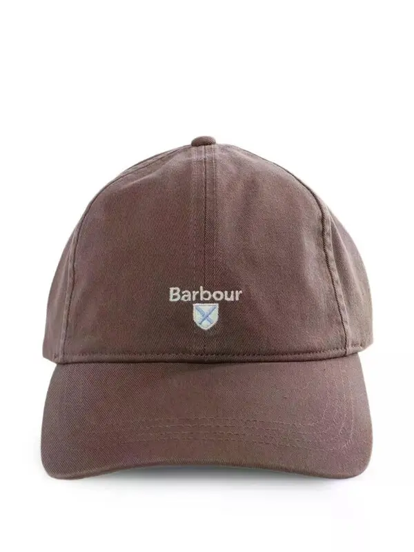 Barbour Logo-embroidered Baseball Cap - Brown