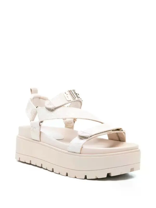 Guess Logo Strap Platform Sandals