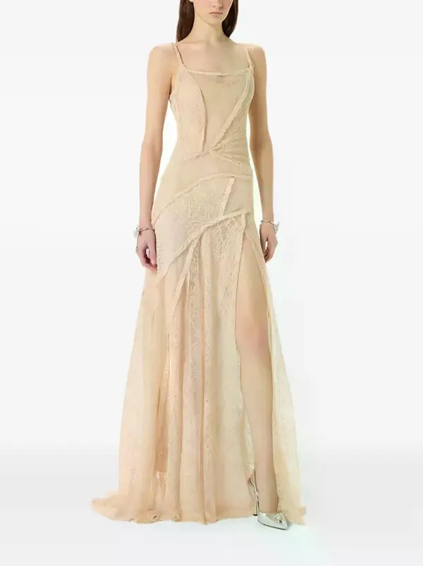 Blumarine Lace Maxi Dress