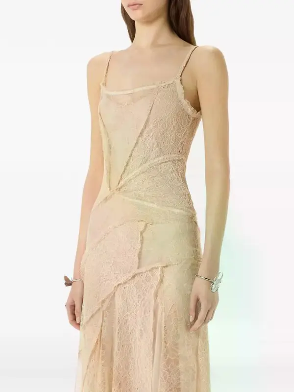 Blumarine Lace Maxi Dress