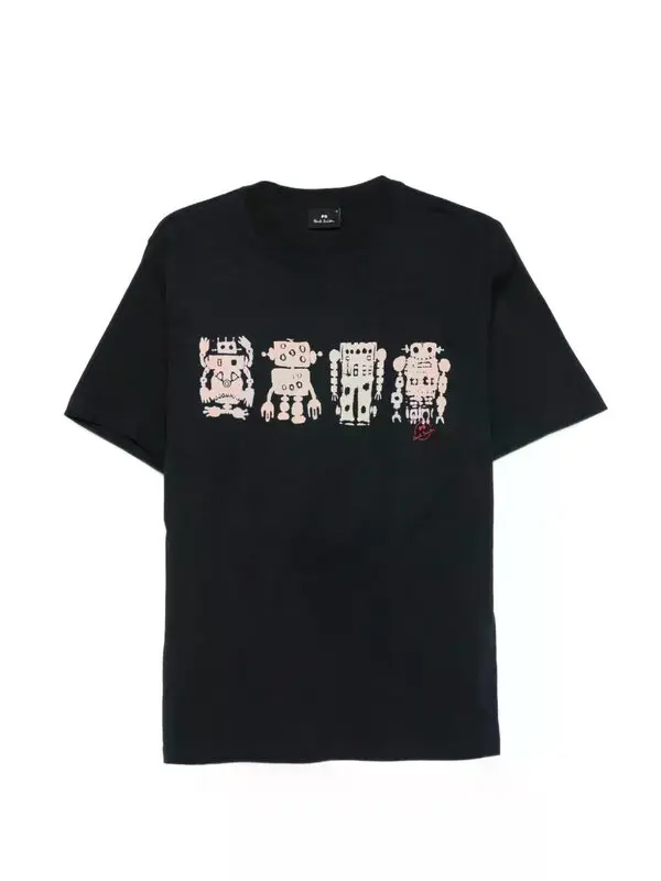 Paul Smith Screen Robot Print T-shirt