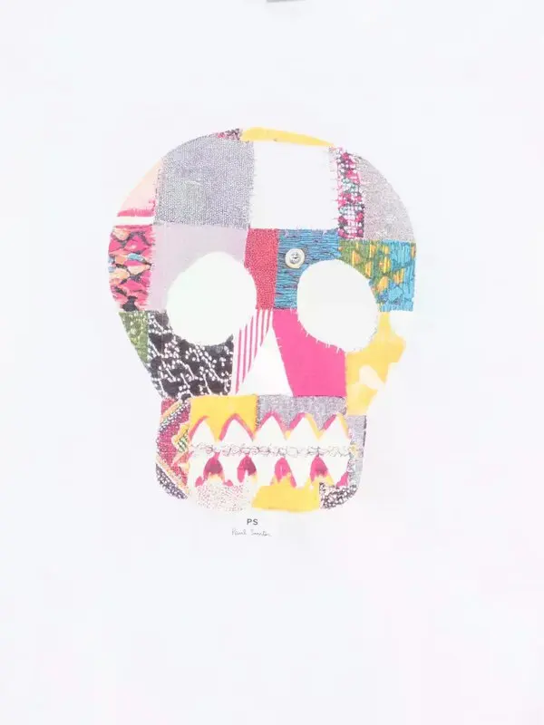 Paul Smith Fabric Skull Print T-shirt